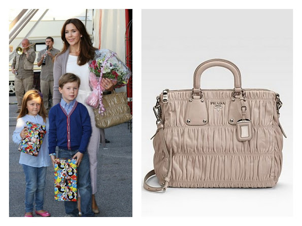 Crown Princess Mary and Prada Bag