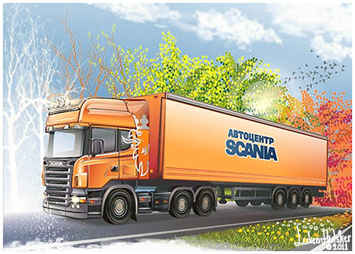 SCANIA: Scania art