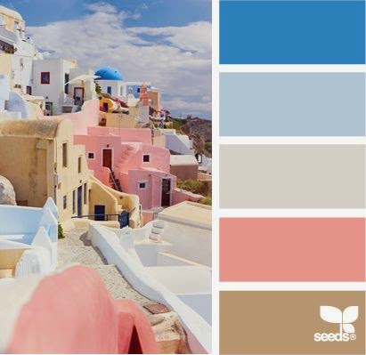 11 Greek Summer Color Palettes