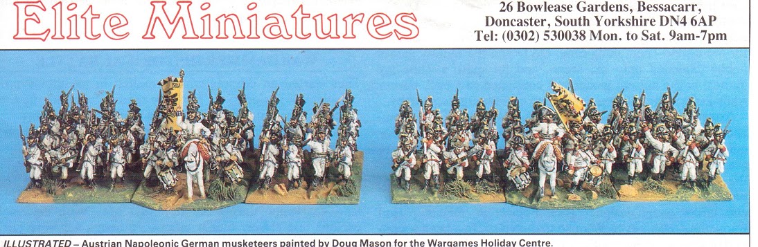 Doug Mason Figures: Austrian Napoleonic German Musketeers