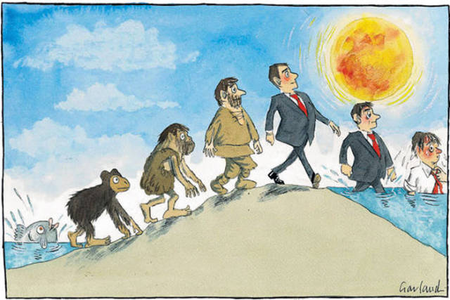Funny Illustrations of Evolution of Man (42 pics) - STATIONGOSSIP