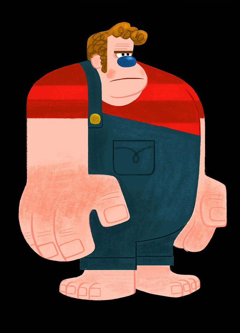 Living Lines Library: Wreck-It Ralph (2012) - Characters: Wreck-It Ralph