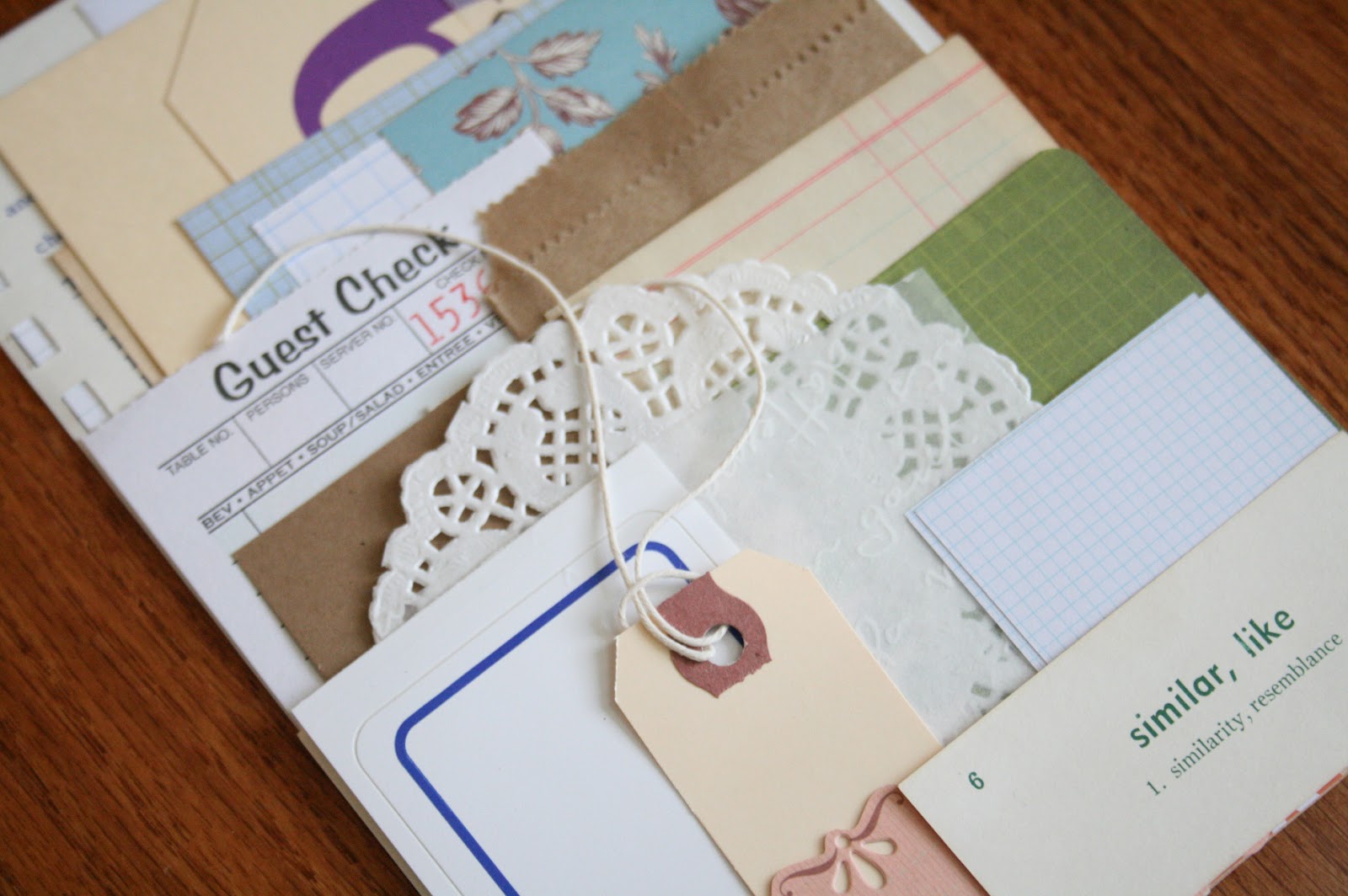 X Mariana: a giveaway: scrap paper packs de the creative place
