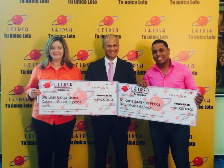 Tiempo de Hoy RD: Leidsa entrega 24 millones de pesos a dos nuevos ...