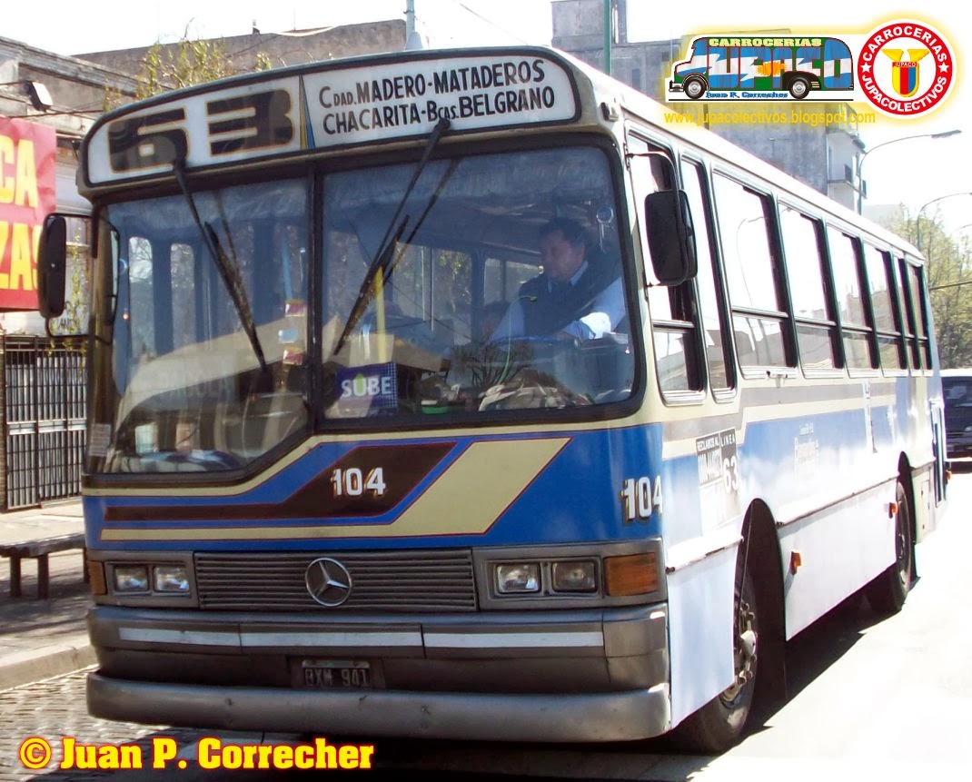 Fotos de colectivos: Bernardino Rivadavia - Linea 63 (1ª parte)