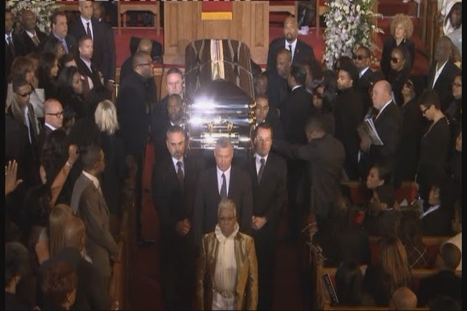 Whitney Houston Casket Photo
