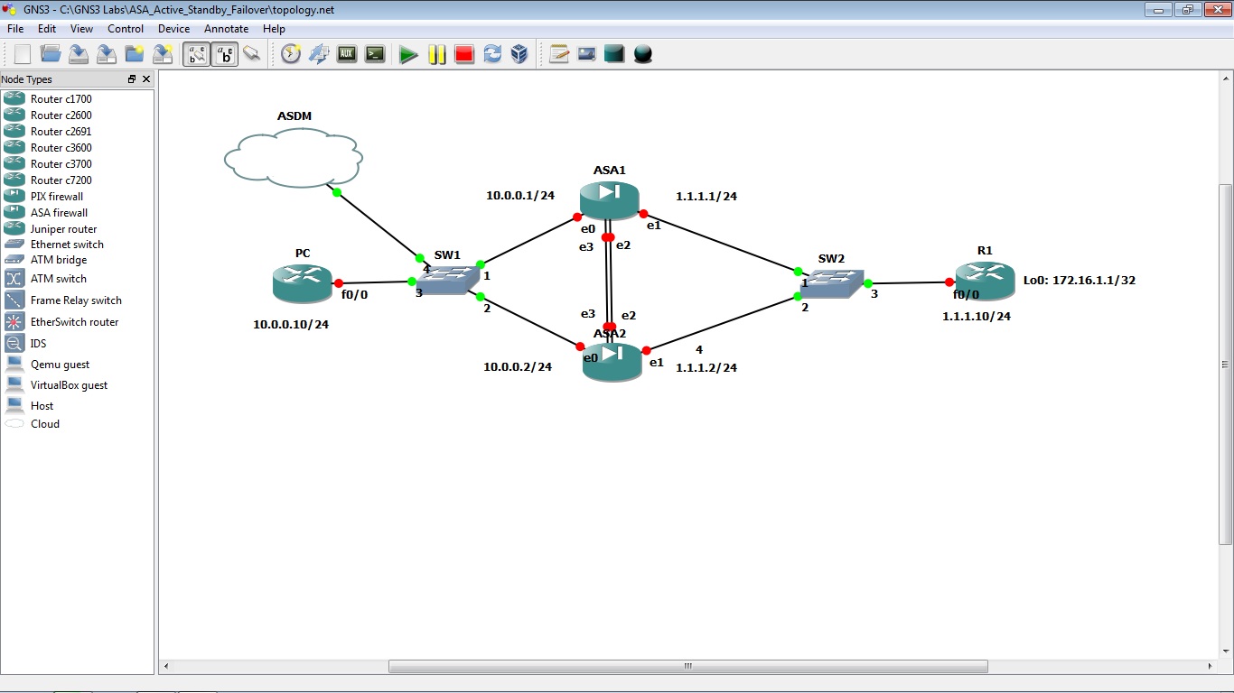 Cisco em português: Configuração de ASA em Active/Standby Failover
