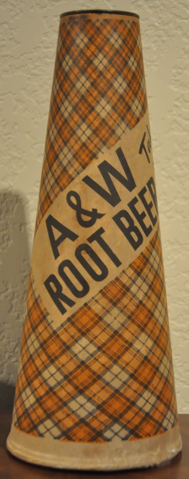 Tom's Root Beer Collectibles: Root Beer Cones and Gallon Jugs