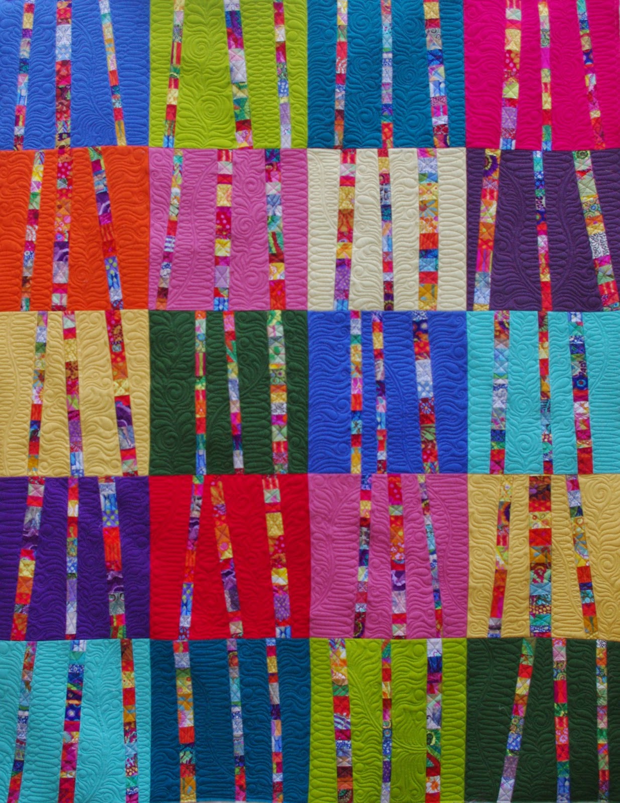 Quilts on Bastings: Birch Trees Quilt