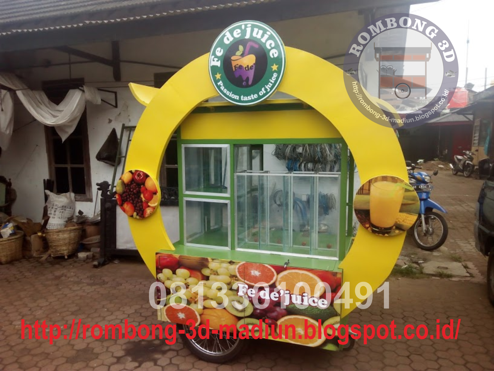 ROMBONG / GROBAK / GEROBAK 3D: GEROBAK JUS MODERN