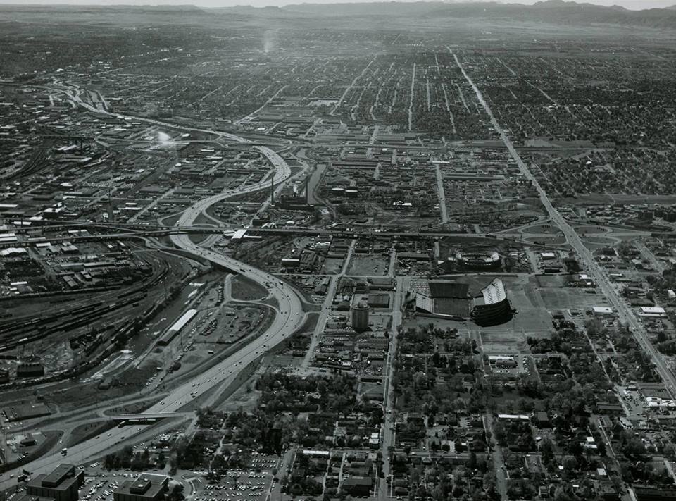 Colfax Avenue: Colfax Avenue from the Air, 1974