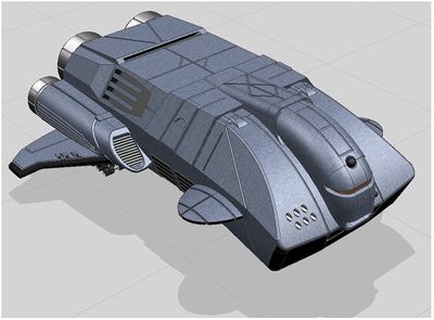 Operation Bulldog: Smoke Jaguar Dossier: Broadsword Dropship