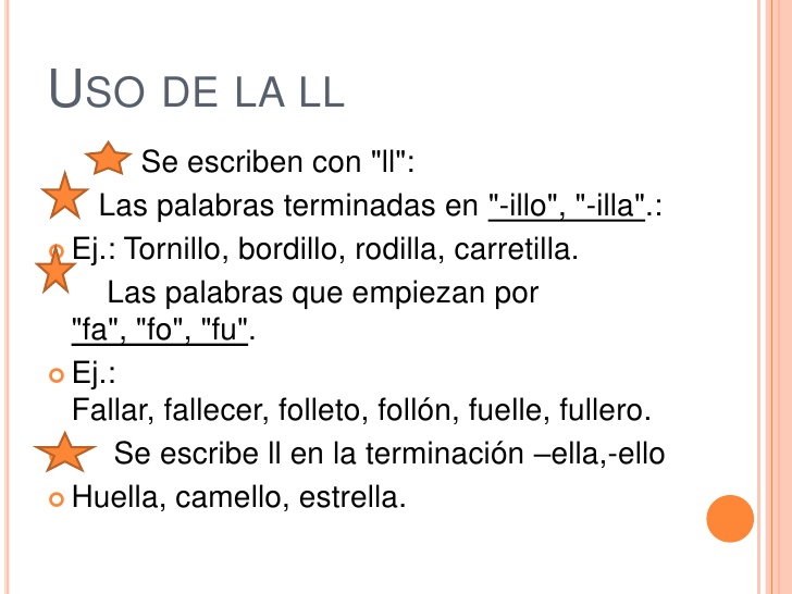 LA CLASE DE FLOR 5º DE PRIMARIA : LENGUA UD 11: PALABRAS CON LL