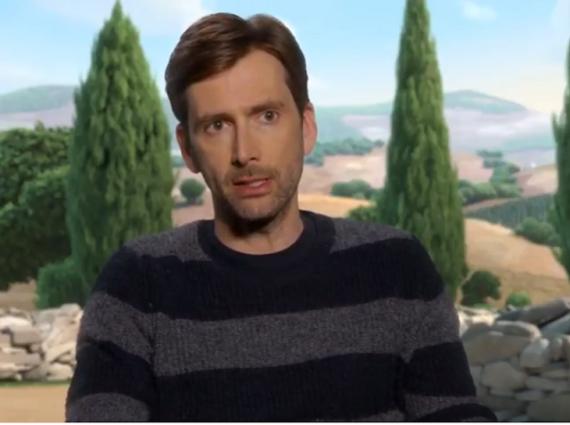 VIDEO: David Tennant Talks About His Character Angus In Ferdinand