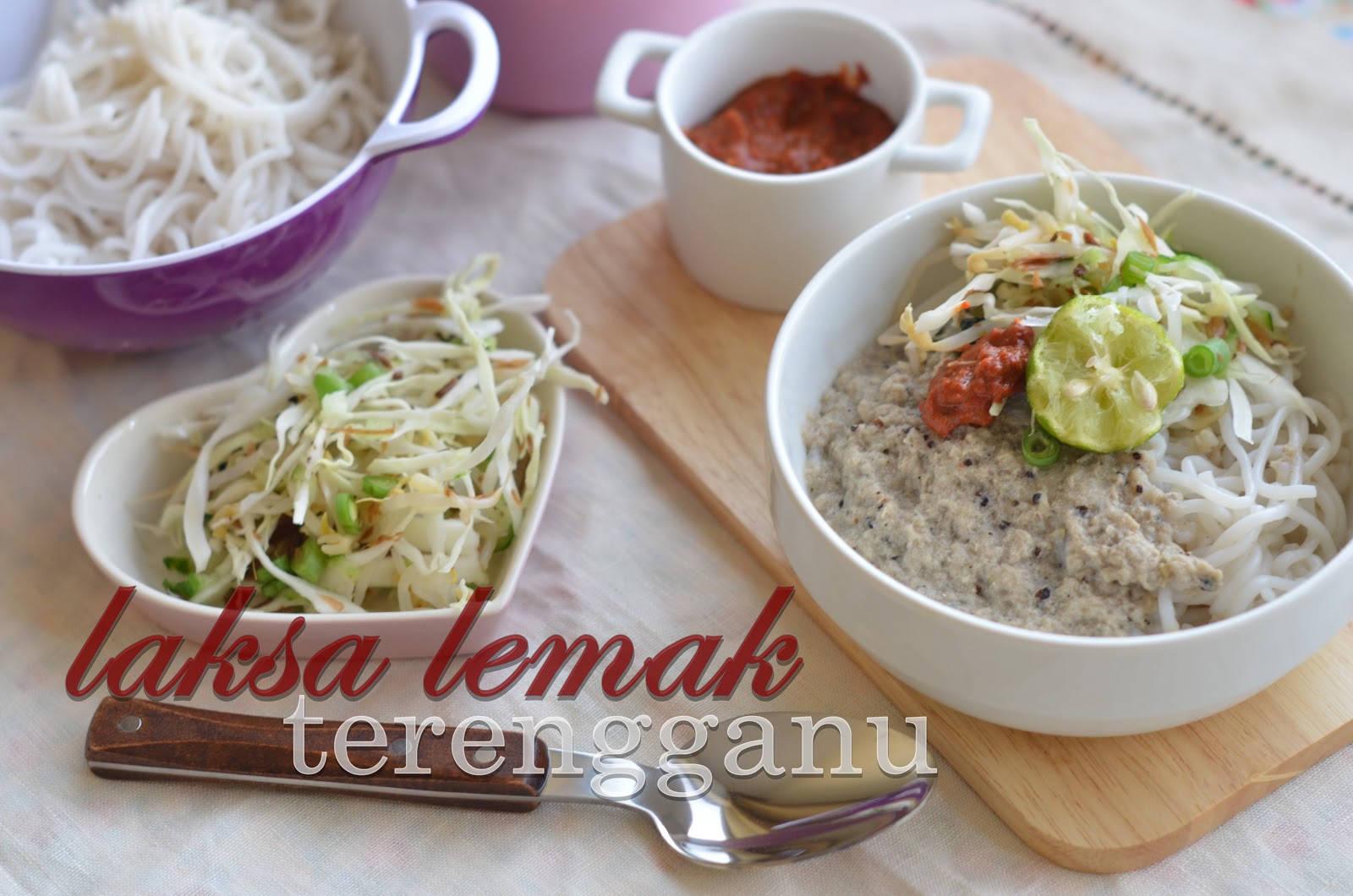 :: ShiawaseMrsBangpek::: Laksa Lemak Terengganu @ Laksa Kuah Putih