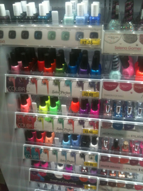 Oh Three Oh Four: Walmart's New Nail Aisle