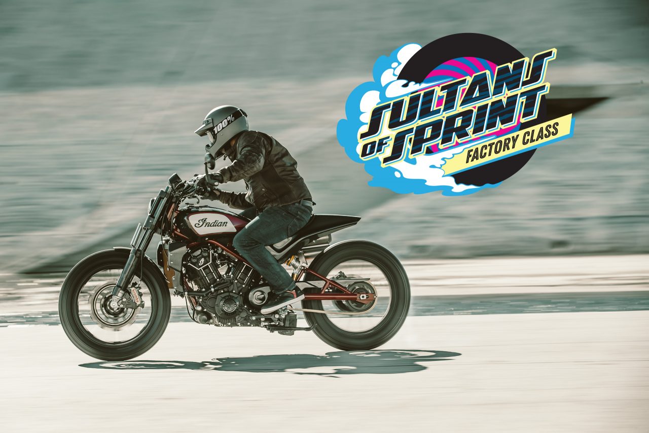 Indian to enter the FTR1200 Custom in the Sultans of Sprint ‘Factory ...
