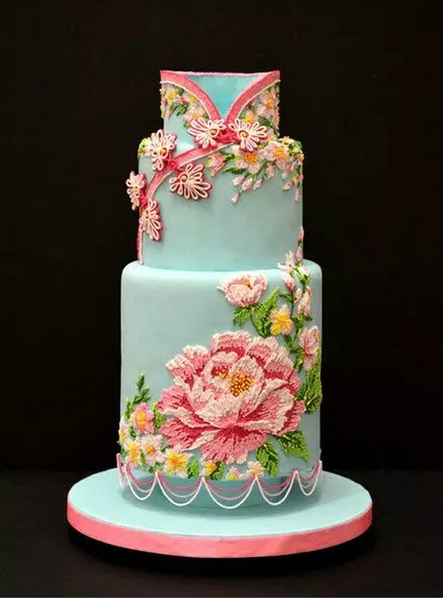 Chinese style cake
