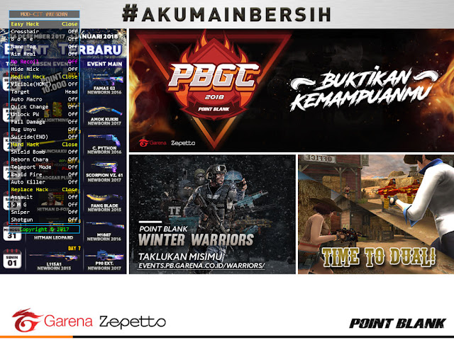 Cheat Point Blank Garena Indonesia 06 Februari 2018 - Esp Hack, Assist ...
