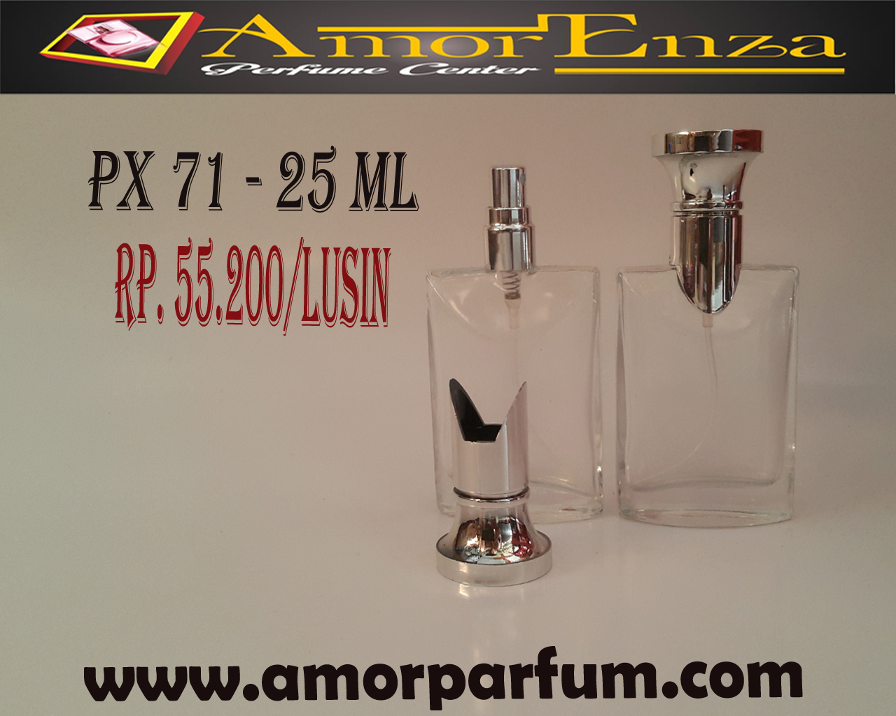 Jual Aneka Botol Parfum Cantik & Unik - Distributor Bibit Parfum Refill ...