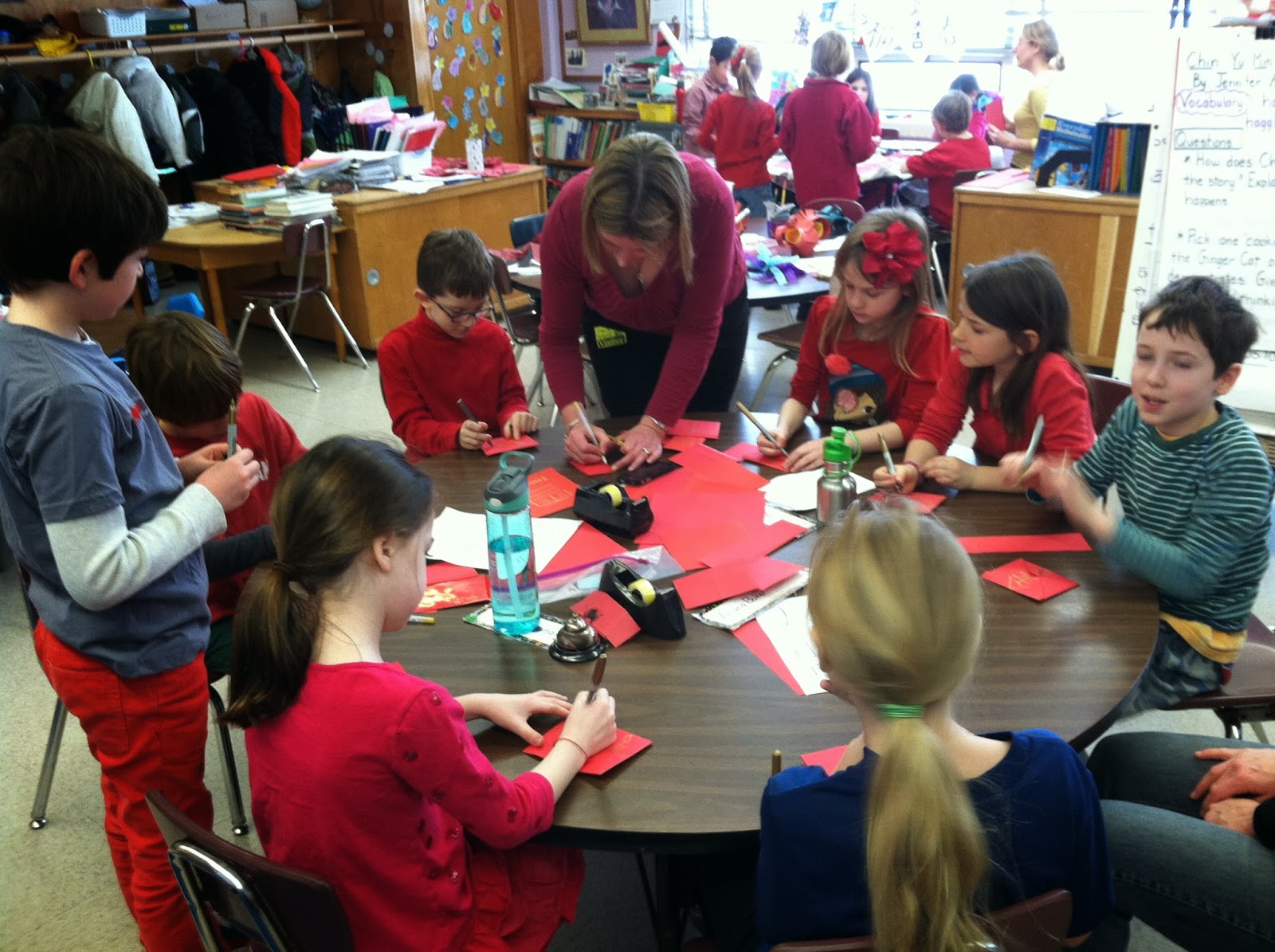 Essex Elementary School Principal's Blog: Second Grade Chinese Workshop