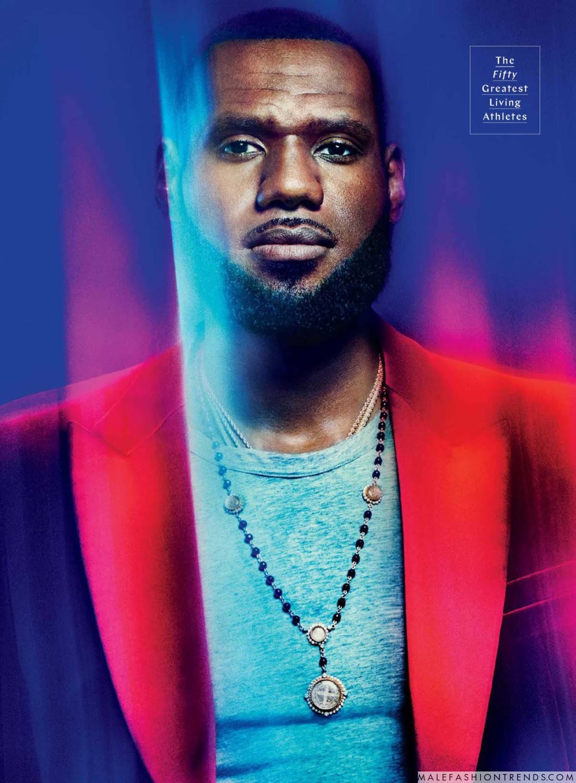LeBron James se convierte en un Dios del Olimpo para GQ USA