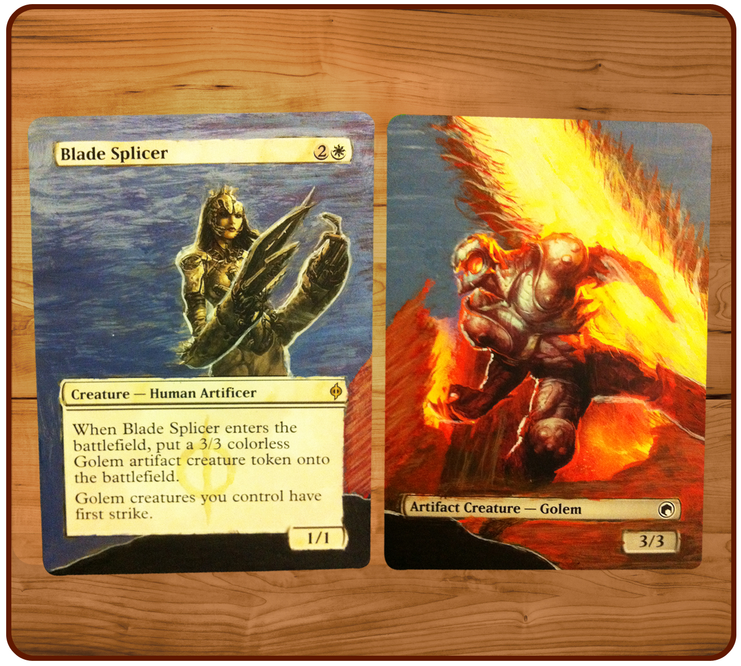 M.K. Uhl: Grave Titan and Blade Splicer