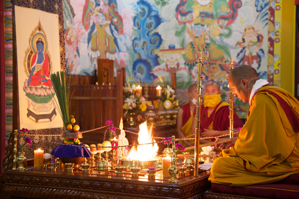 Tibetan Buddhism and Culture: The Fire Puja Offerings