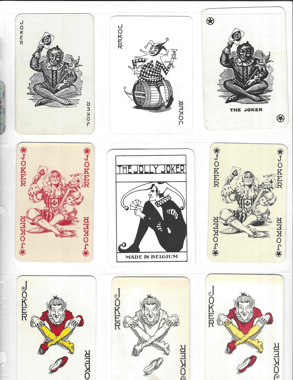 Amused by Jokers am I!: Joker Collecting - Organized