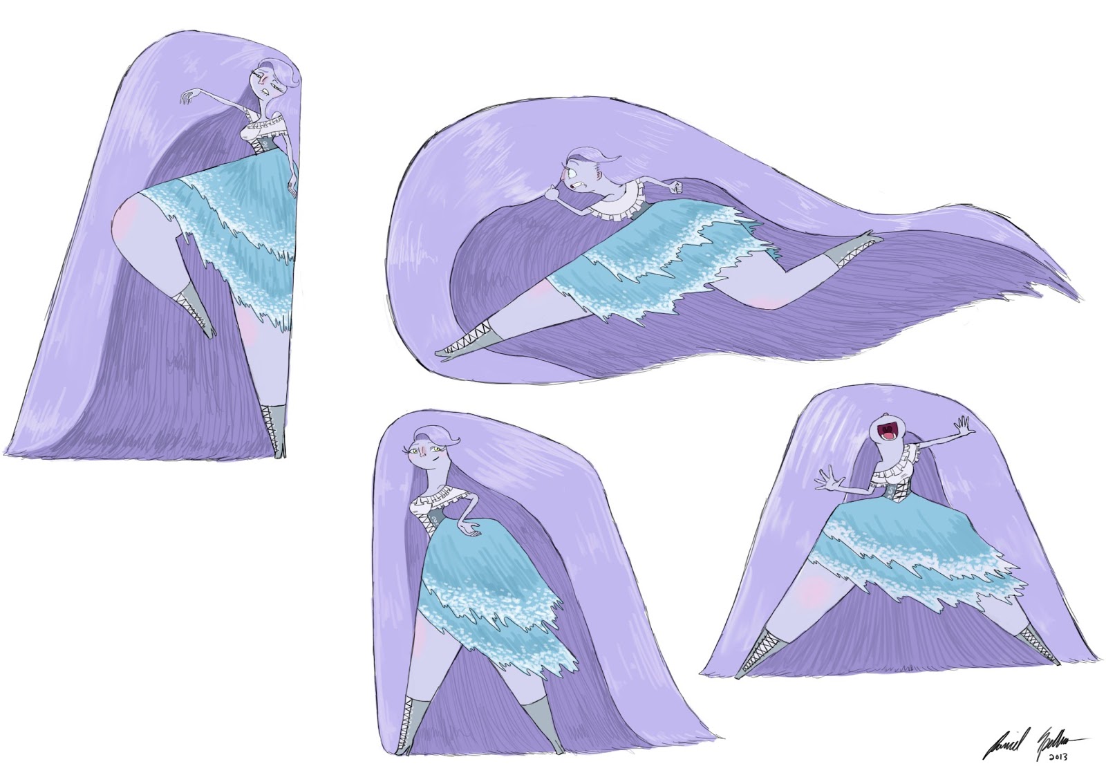 Daniel Spellman Art: Character Portfolio