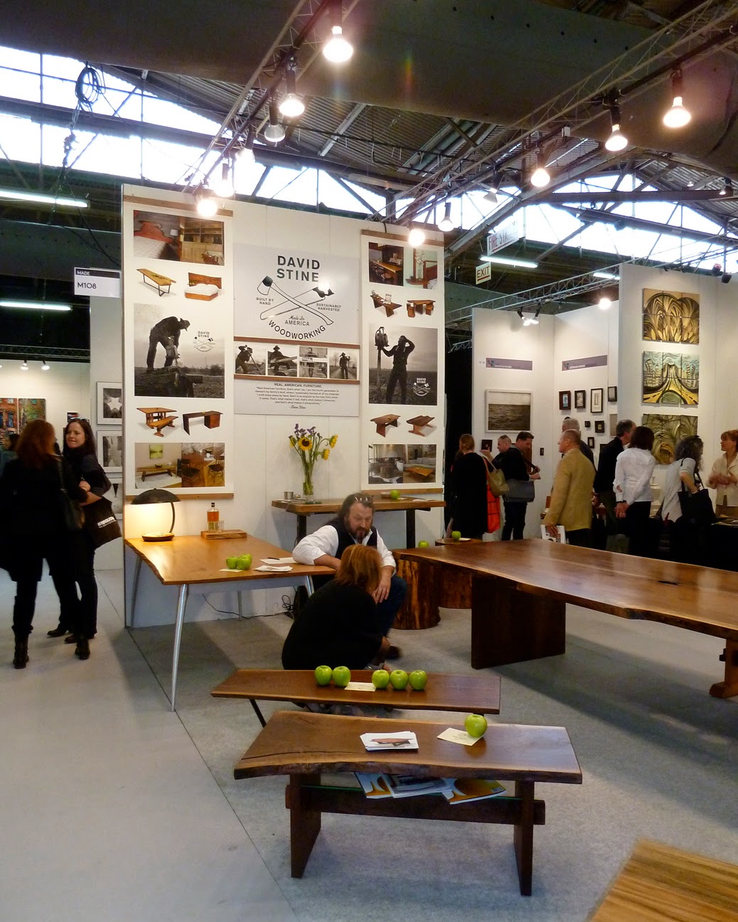 white light visual : Making an Impression at a NY Design Show