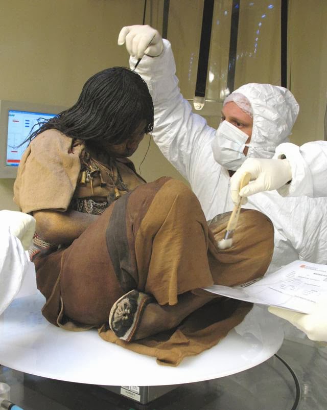 Preserved mummy of 500-year-old Inca 'Ice Maiden' - -: একটু ছোয়া