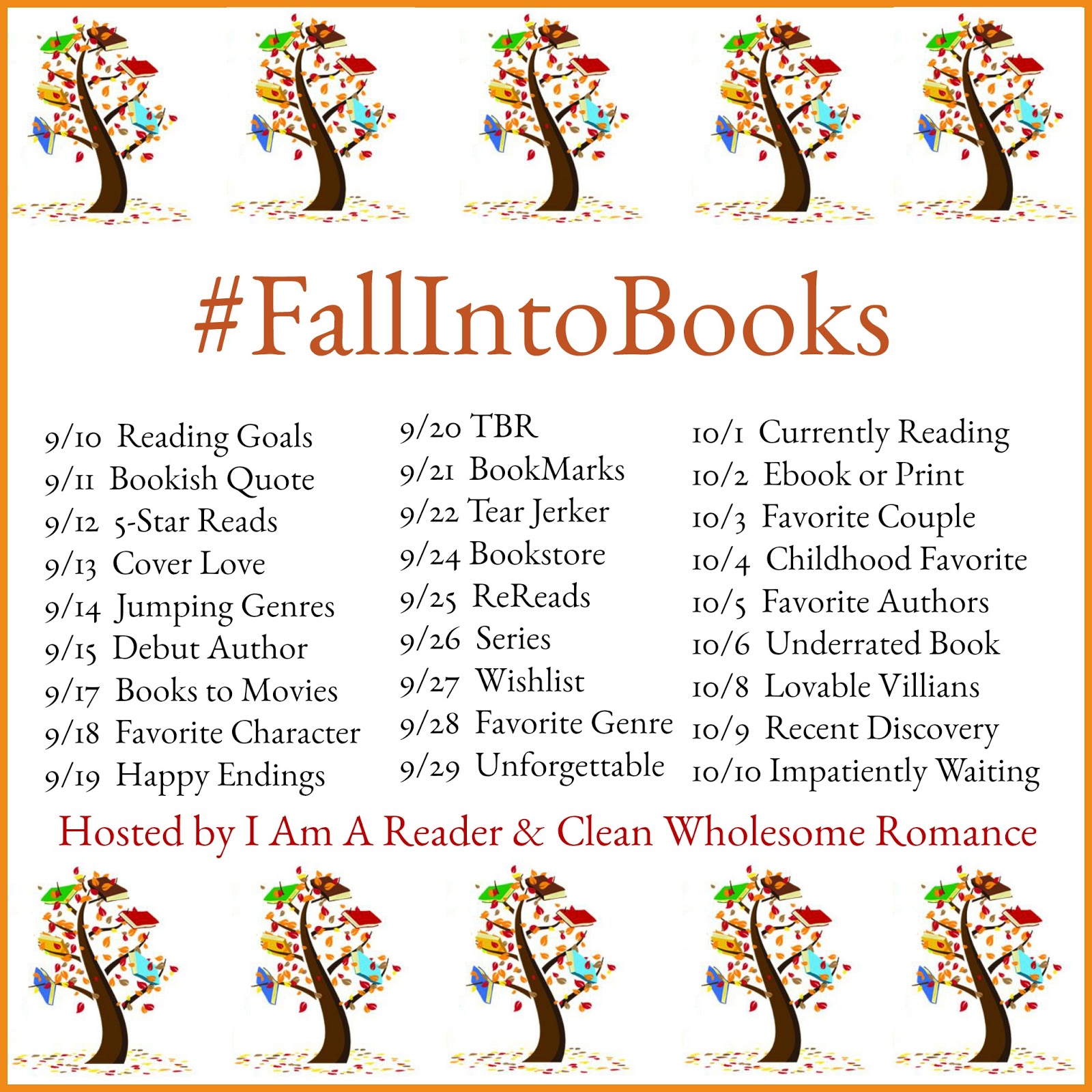 Reader's Cozy Corner: Fall Into Books Reading Challenge