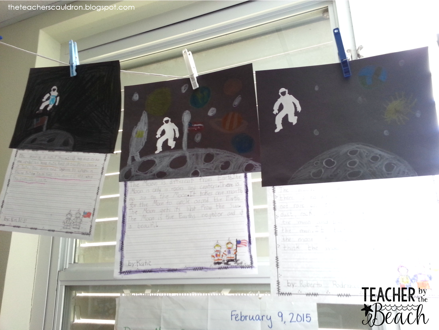 Moon Writing {Freebie} - Teacher by the Beach