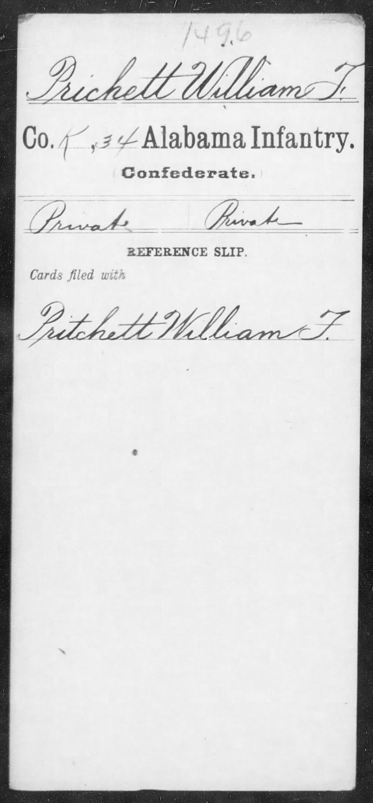 Karen's Family Files: William Franklin Pritchett and Thomas A ...