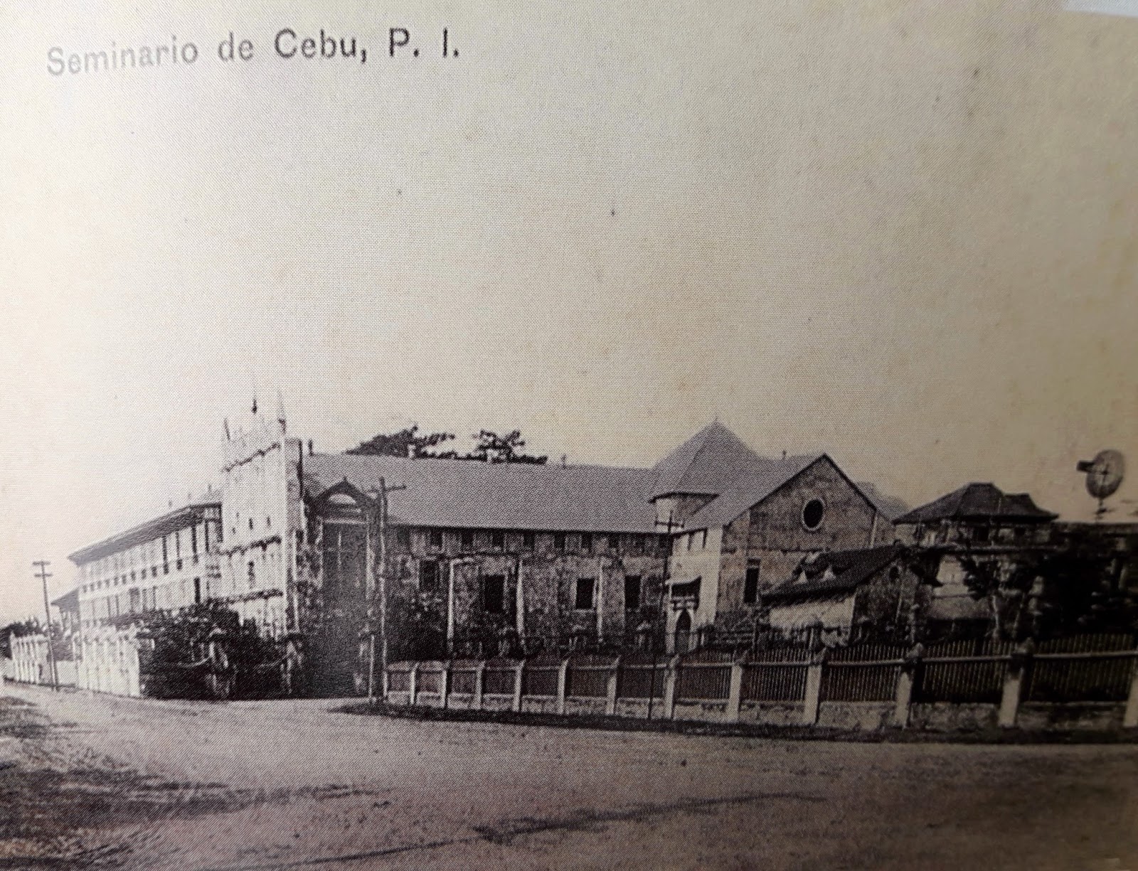 8 Vintage Postcards of Old Cebu