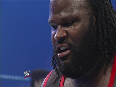 WWE In live!!!!: MARK HENRY vs KANE