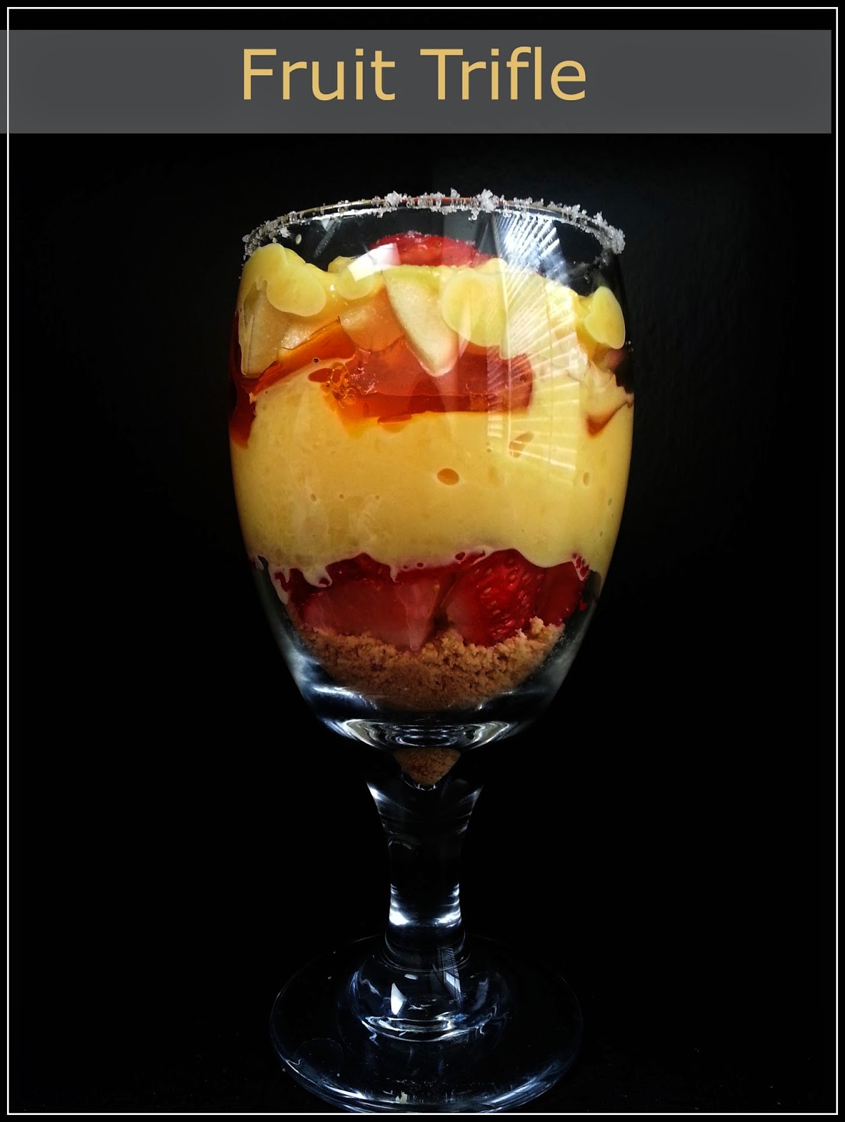 A Kaleidoscopic Dream : Fruit trifle