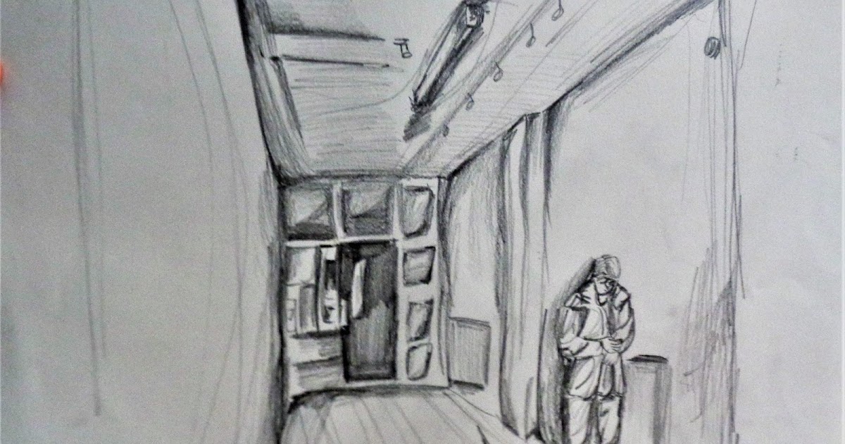 Find Your Inspiration : Drawings showing isolation in the person