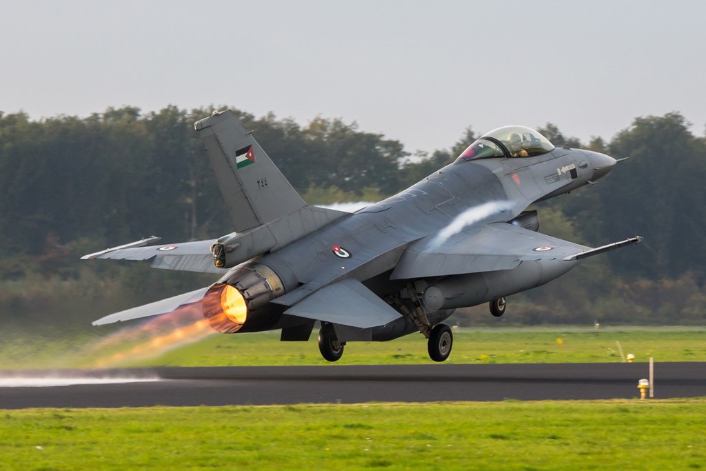 JORDAN TAKES DELIVERY OF EX-RNLAF F-16 JETS - Blog Before Flight ...