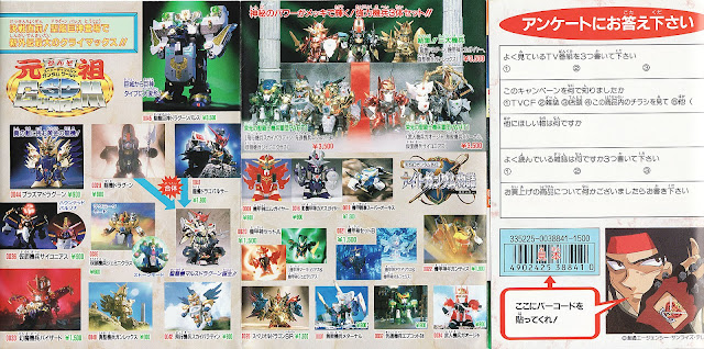 GUNDAM GUY: Bandai Plastic Model Kits Catalogue 1993 - Classic!
