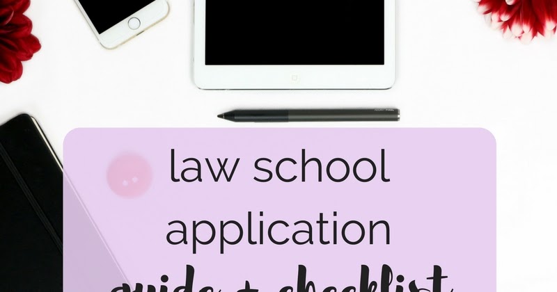 Law School Application Checklist ~ Brazen and Brunette ⚖ law school ...