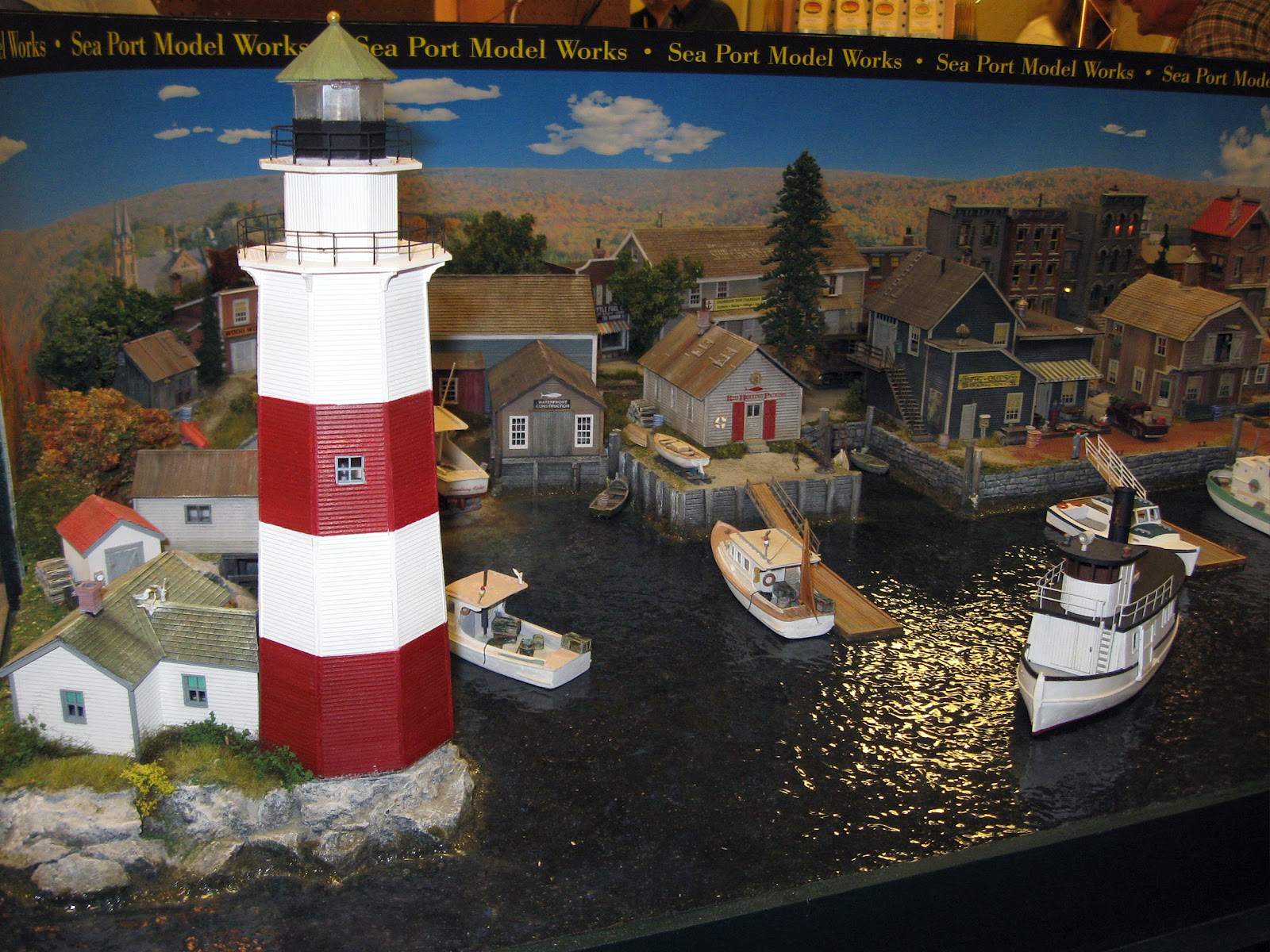White River Division: Sea Port Model Works Display