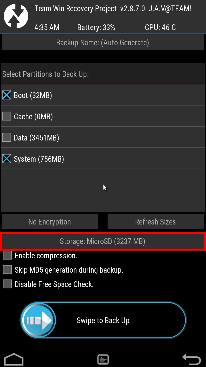 Backup Dan Restore Rom menggunakan TWRP | Android