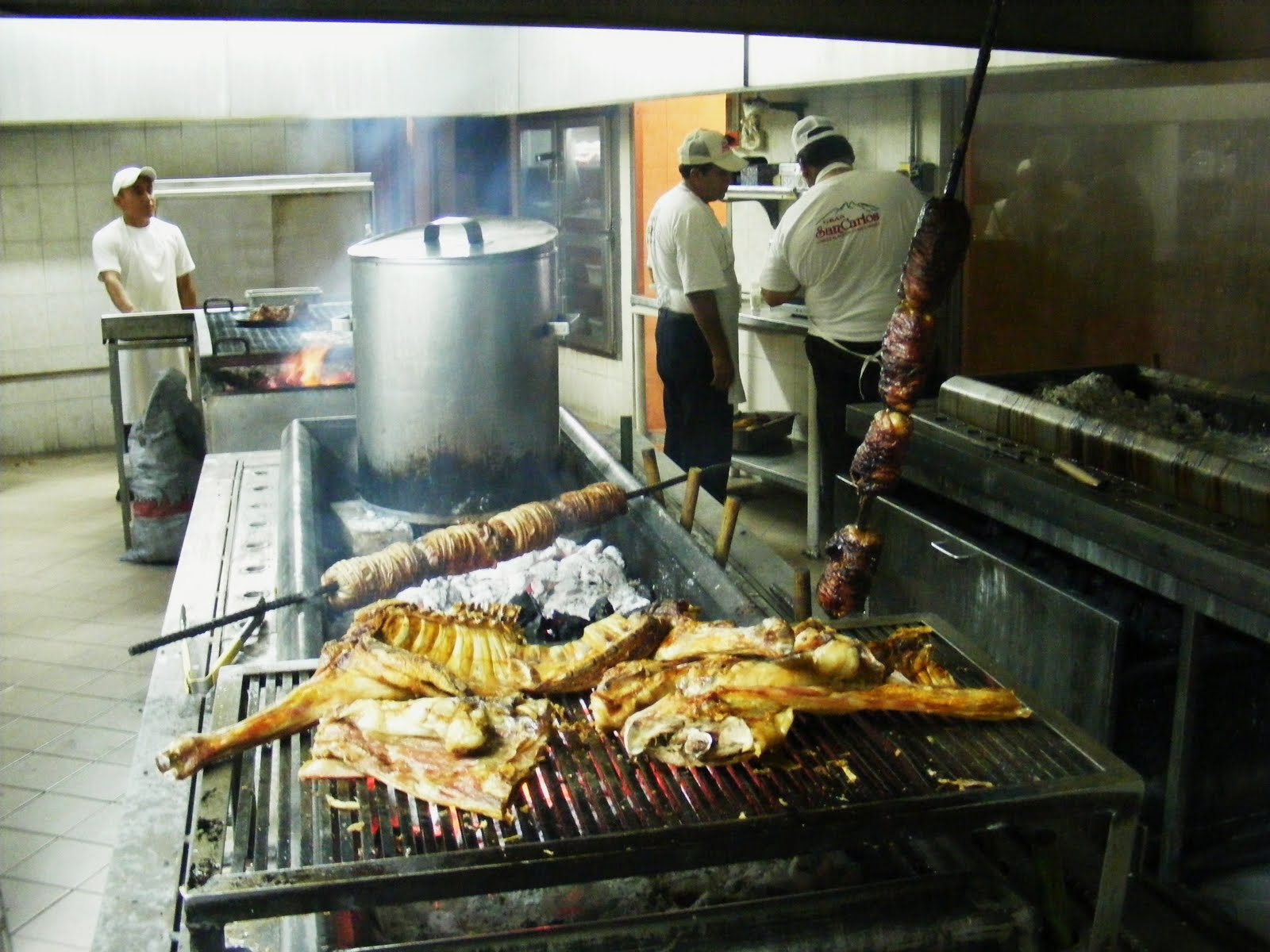 Street Gourmet LA: Cabrito Al Pastor at Gran San Carlos, Monterrey,NL ...