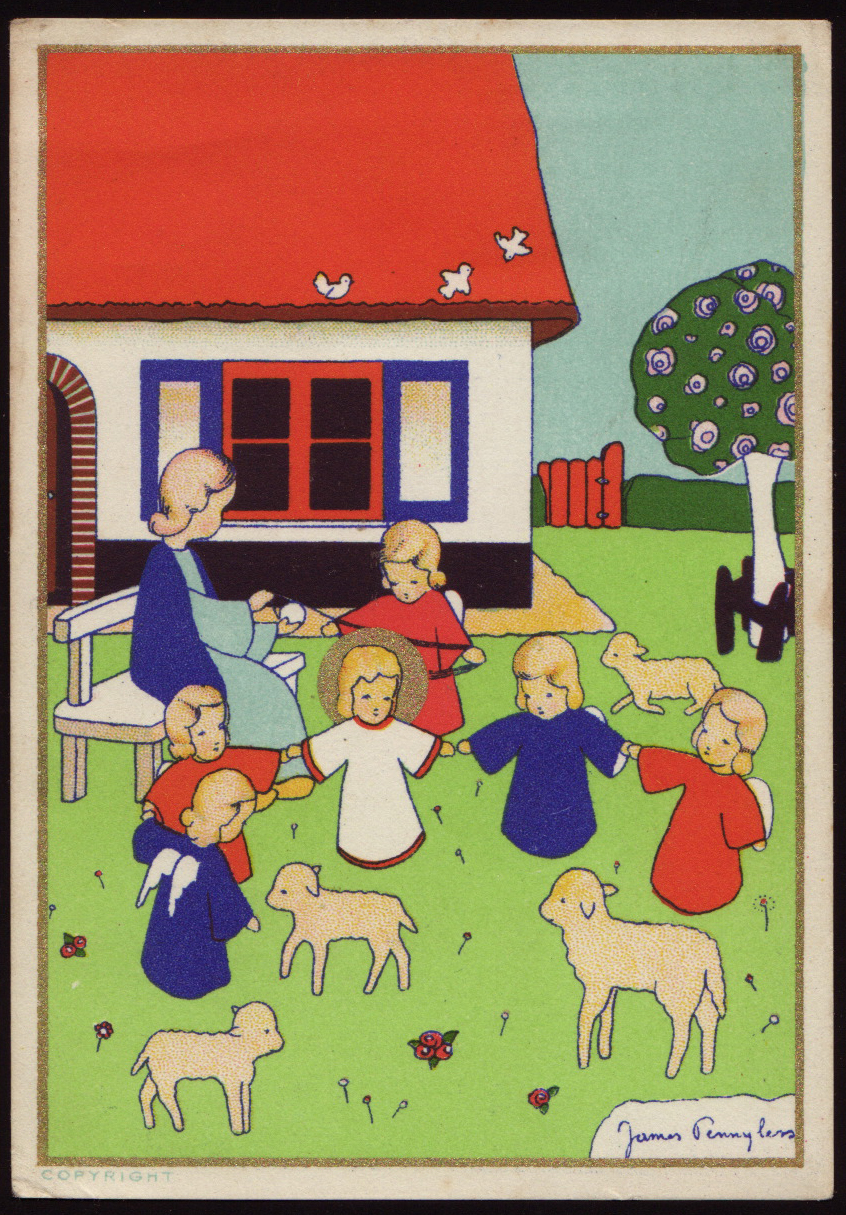 Holy Cards for Children: Work of the Angels