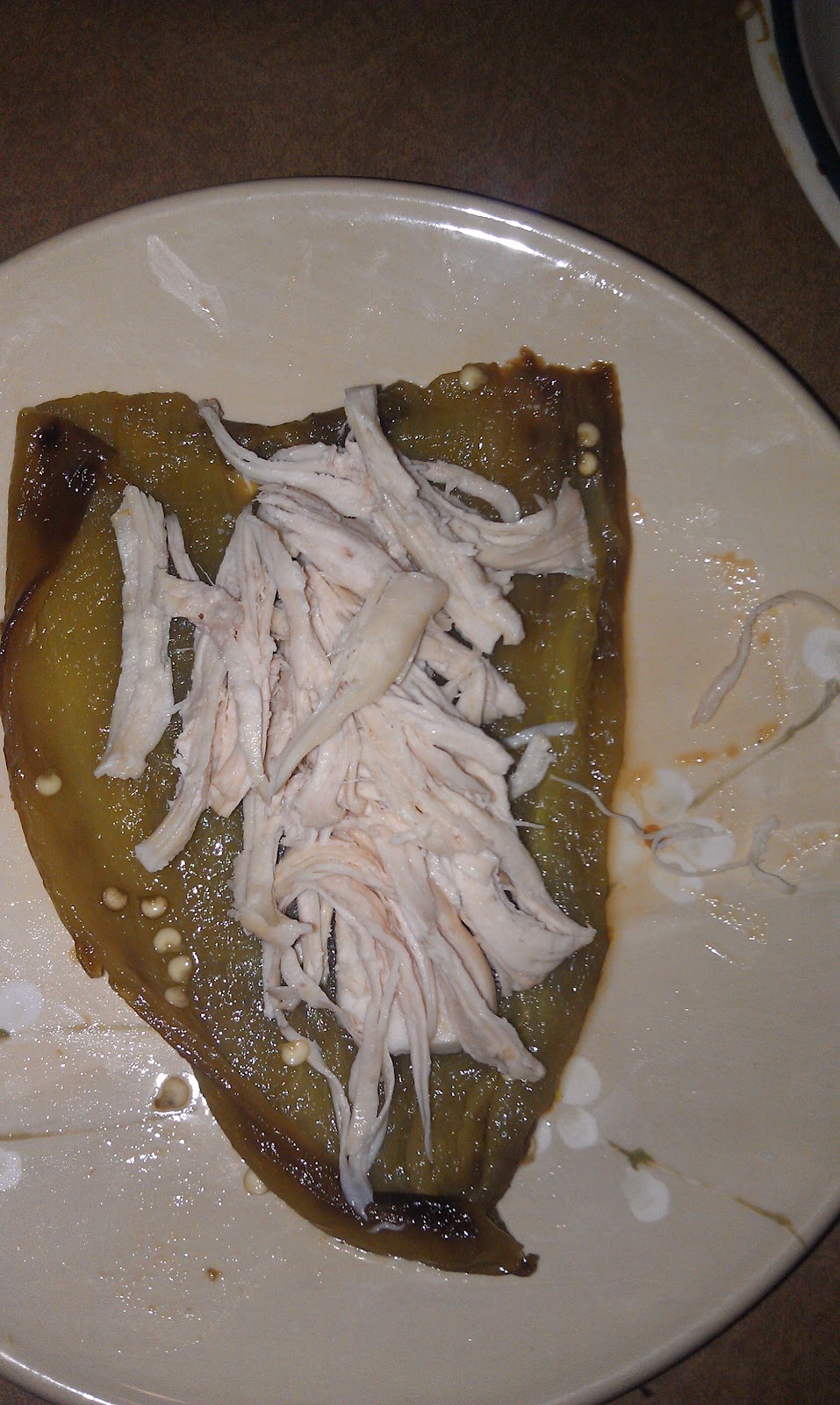 Live... Bake... Love...: Chicken Stuffed Chile Rellenos with Roasted ...