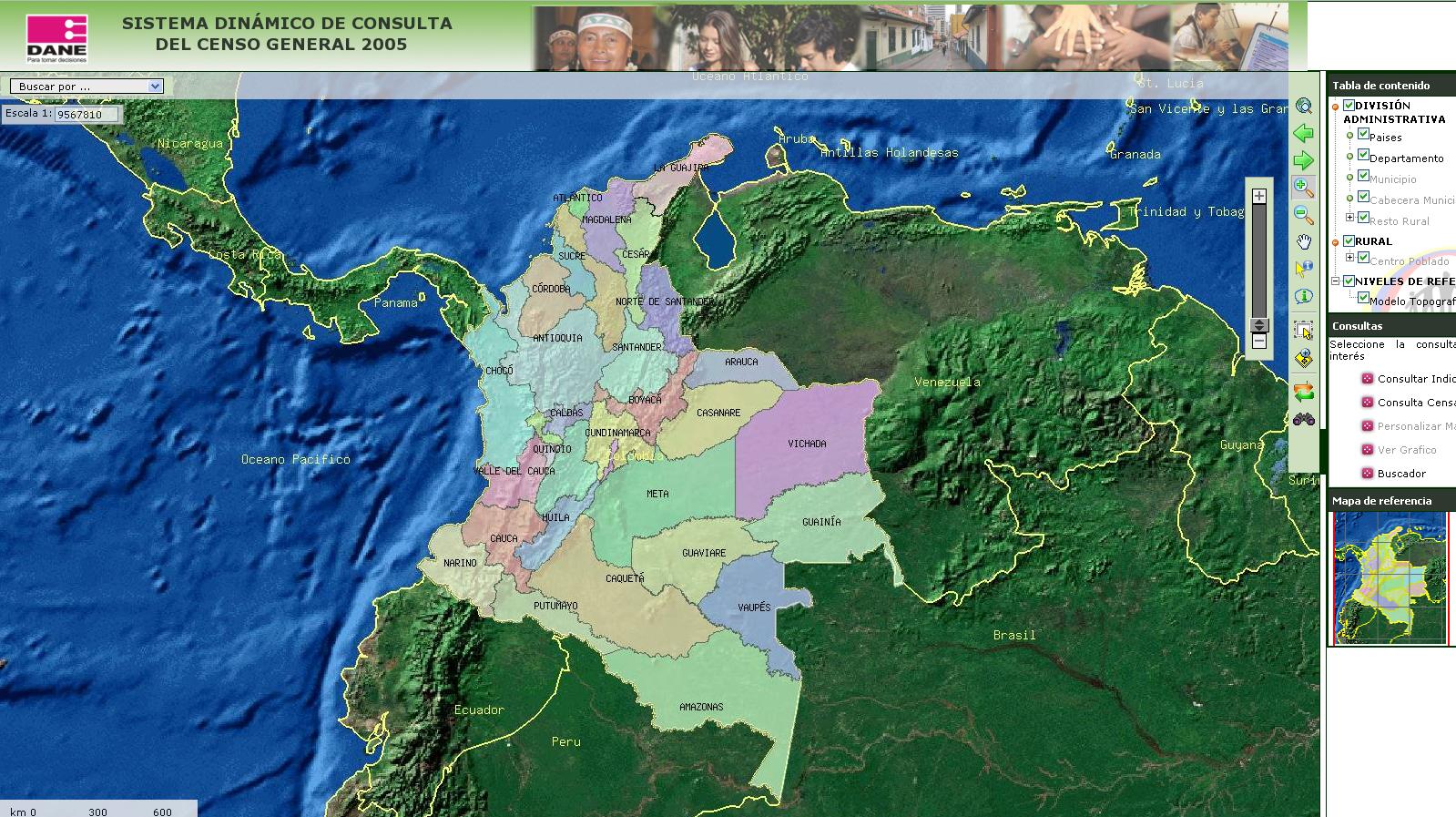 Geoinformación: Nuevo Sistema Dinámico de Consulta del Censo del 2005 ...