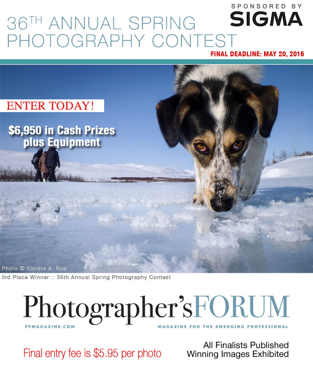 SCAD Photography Department News: Photographer's Forum Photography Contest