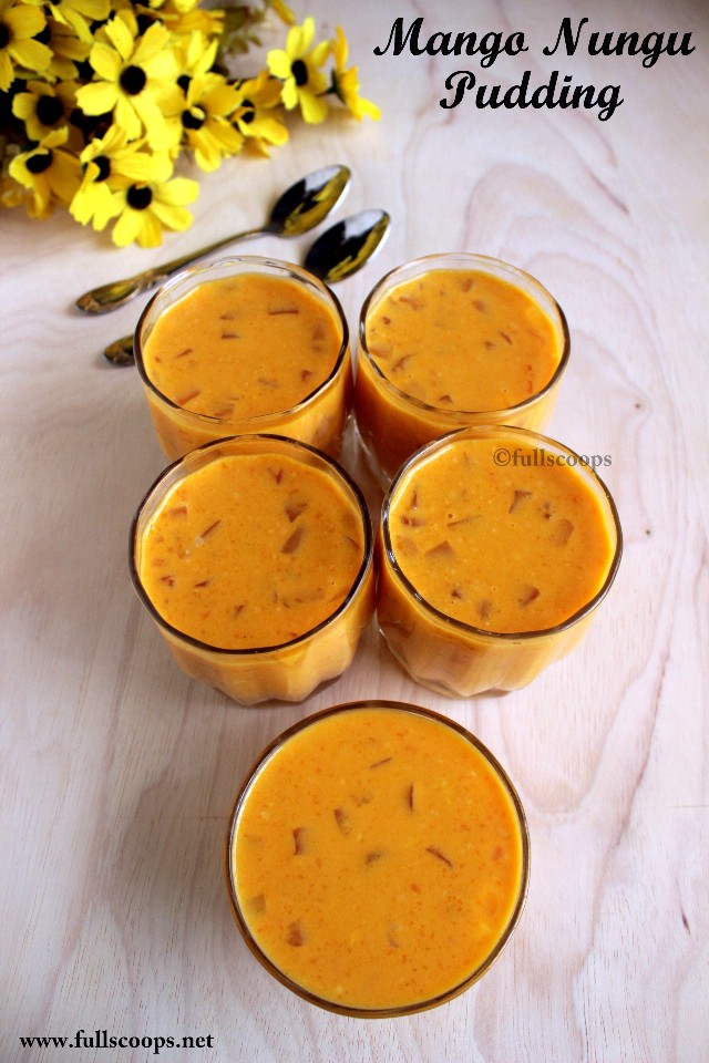 Mango Nungu Pudding | Mango Ice Apple Pudding ~ Full Scoops - A food ...